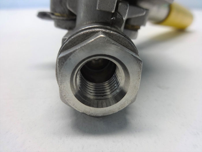 MILWAUKEE 1/4" NPT AUTOMATIC CLOSING BALL - BALL VALVE, CF8M, 2000 WOG