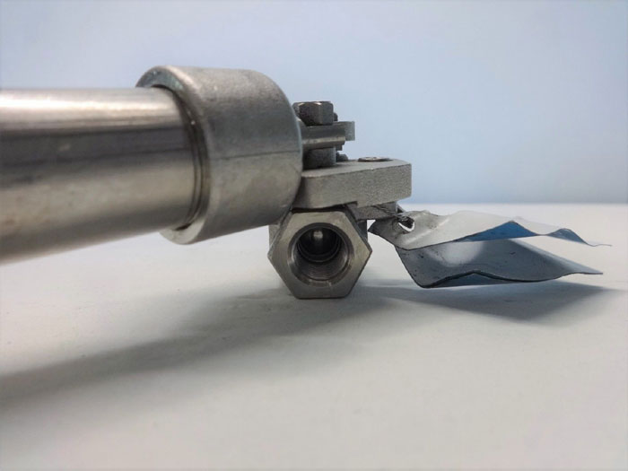 MILWAUKEE 1/4" NPT AUTOMATIC CLOSING BALL - BALL VALVE, CF8M, 2000 WOG