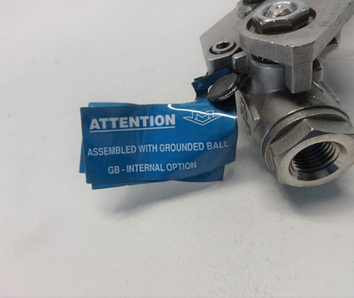 MILWAUKEE 1/4" NPT AUTOMATIC CLOSING BALL - BALL VALVE, CF8M, 2000 WOG
