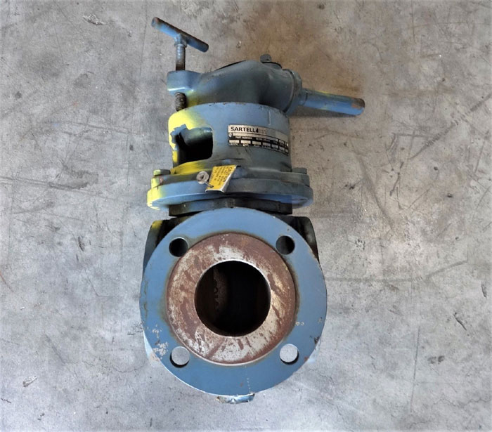 DEZURIK SARTELL 3" 4-WAY PLUG VALVE, STYLE PFW, PART#: P419898R001