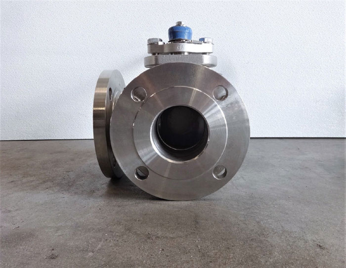 Pentair Ktm 3 150 Cf8m 3 Way Flanged Ball Valve Nb3132l 32et 15l 3 0