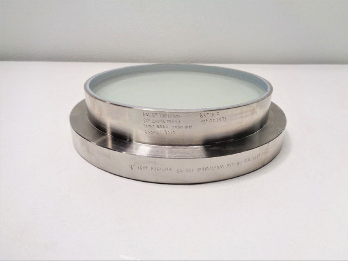 Cyclops 8" 150# Sight Glass Flange, CF3M/CF8M