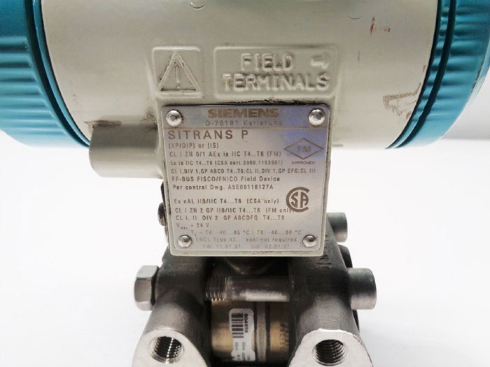 Siemens Sitrans P Pressure Transmitter 7MF4335-3FC22-1NC6-Z