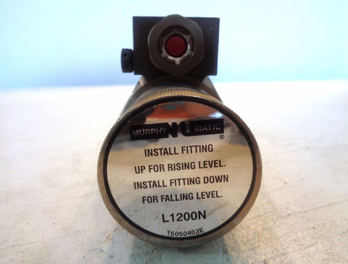 MURPHY LIQUID LEVEL SWITCH W/ DUMP VALVE OPERATION L1200NDVO