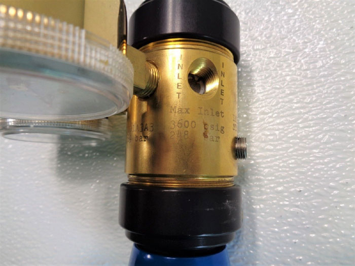 GO Pressure Regulator, 0 - 10 PSIG, 3600 PSIG Max Inlet, C2 ...