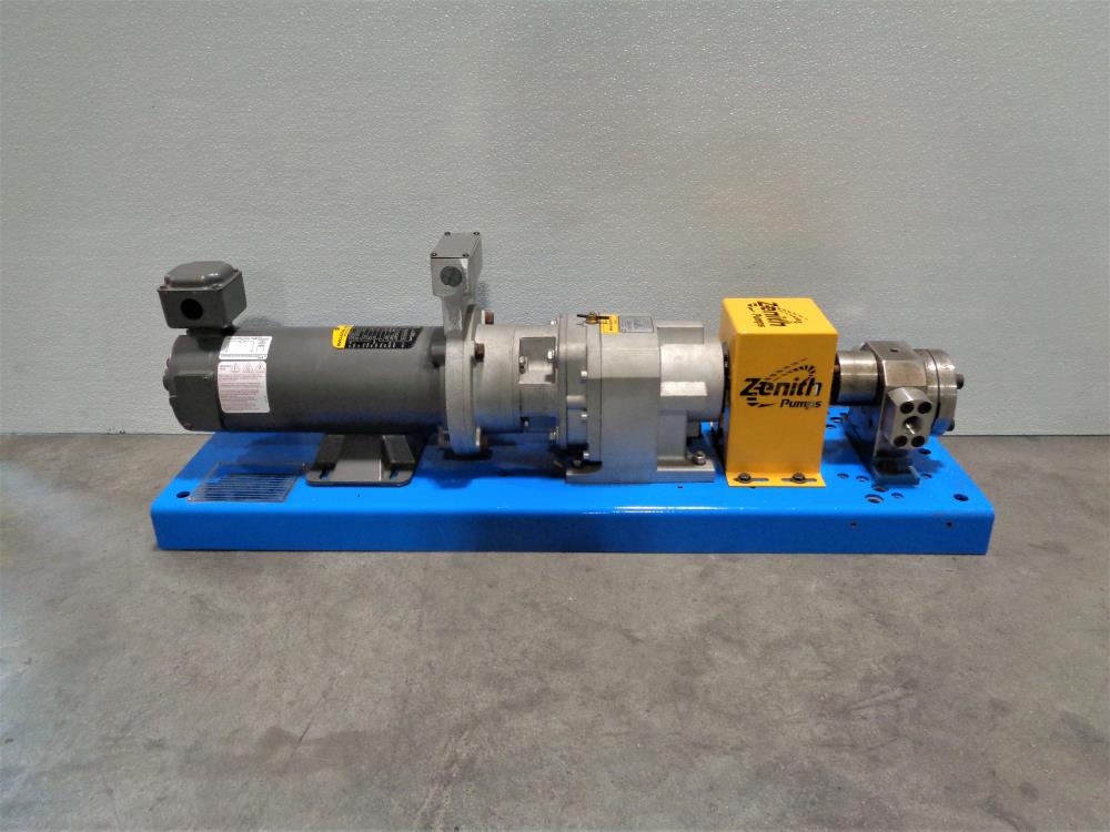 Zenith Gear Pump 11-90004-5000-0 w/ Nord Gearbox SK 372.1 N140T1 w ...