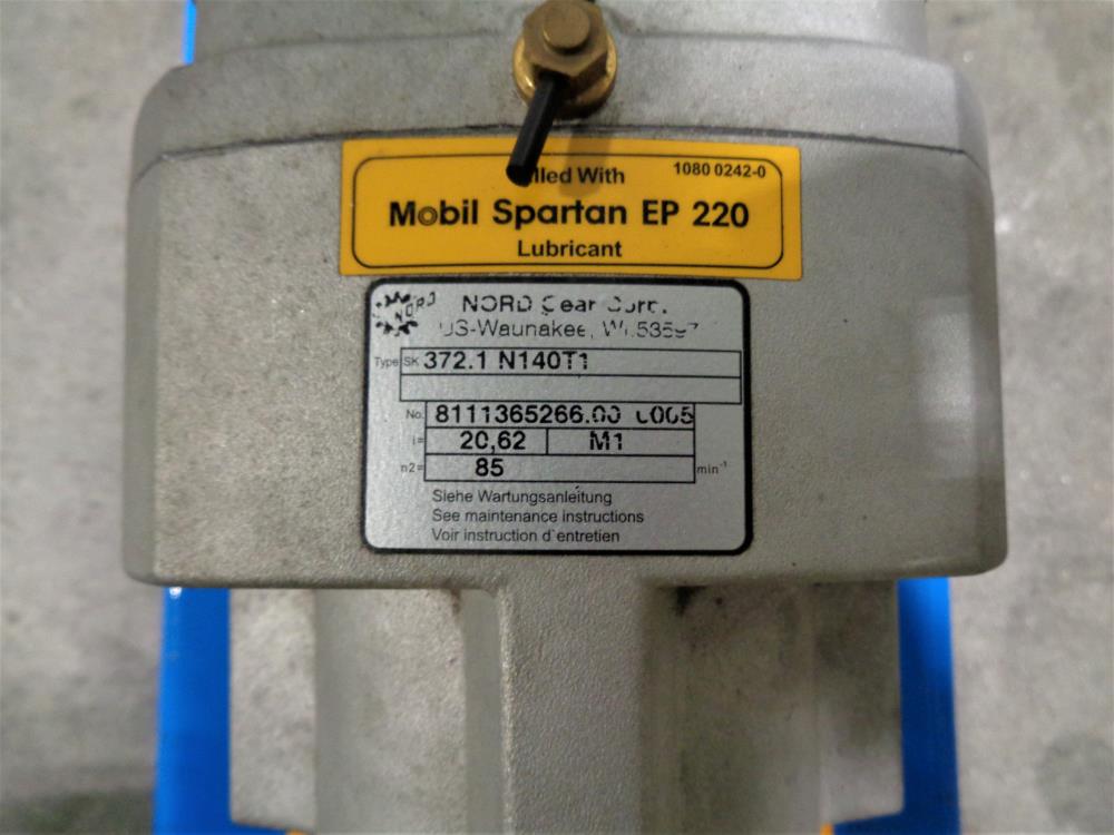 Zenith Gear Pump 11-90004-5000-0 w/ Nord Gearbox SK 372.1 N140T1 w ...