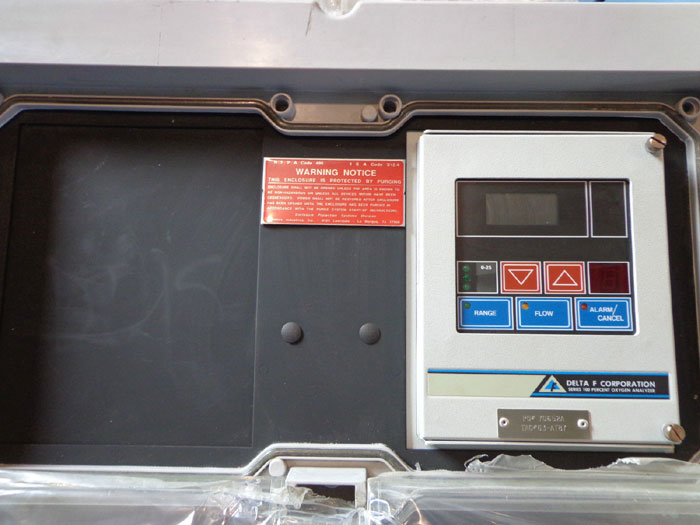 DELTA F CORP SERIES 100% OXYGEN ANALYZER