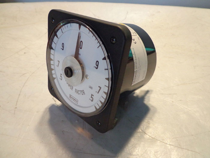 CROMPTON POWER FACTOR ANALOGUE METER 007-427A-QQAD-C6