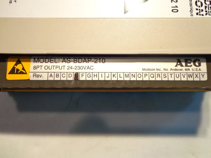 SCHNEIDER AEG AUTOMATION TSX A120 DAP 210/AS-BDAP-210