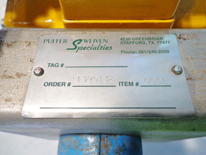 EBRO ARMATUREN 2" 150# WAFER BUTTERFLY VALVE T211 w/ EMERSON FIELD Q ...