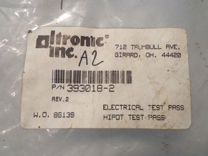 LOT OF (6) ALTRONIC IGNITION HARNESS CABLE