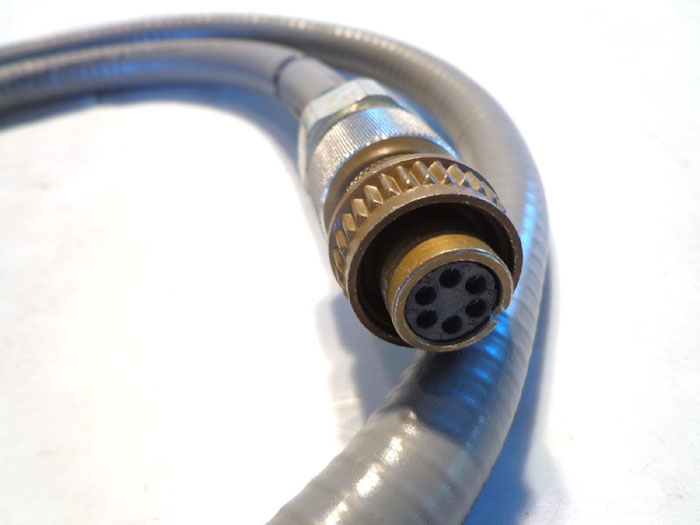 LOT OF (5) ALTRONIC CABLES 6-PIN HOLE 593058-1 & 593058-2