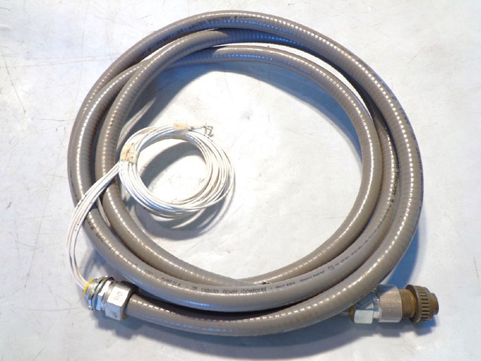 LOT OF (5) ALTRONIC CABLES 6-PIN HOLE 593058-1 & 593058-2