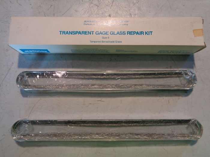 LOT OF JERGUSON TRANSPARENT GAGE GLASS REPAIR KIT