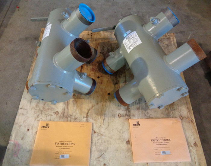 HILLARD HILCO 4" TRANSFER VALVE F-040B-300S