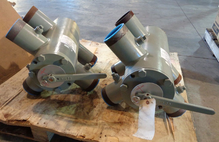 HILLARD HILCO 4" TRANSFER VALVE F-040B-300S