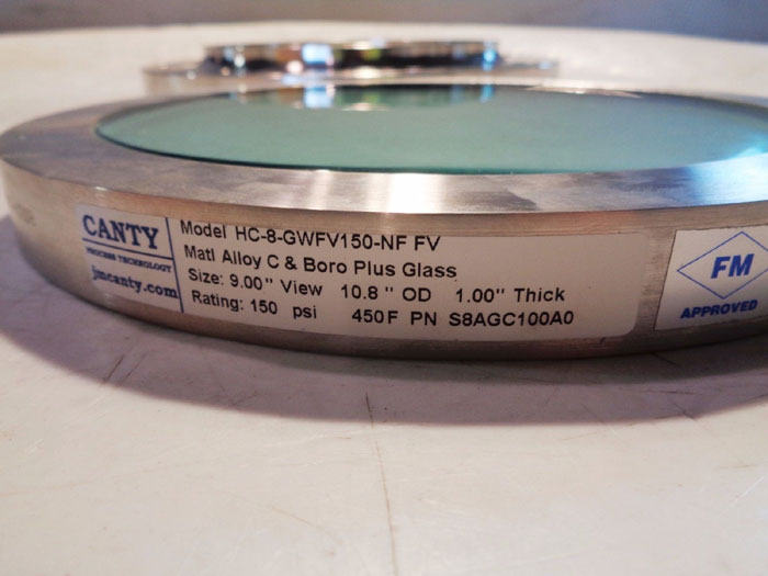 Jm Canty Sight Glass Assembly 8 150