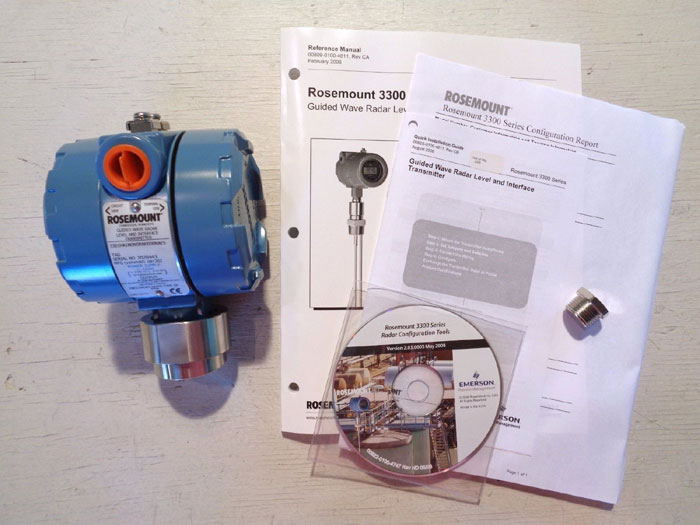 ROSEMOUNT GUIDED WAVE RADAR LEVEL & INTERFACE TRANSMITTER ...