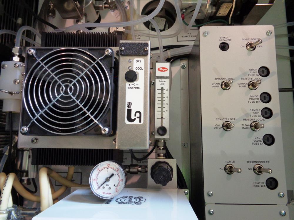 ROSEMOUNT MICROCEM SHS SAMPLE HANDLING SYSTEM W/ APW MCLEAN PROAIR