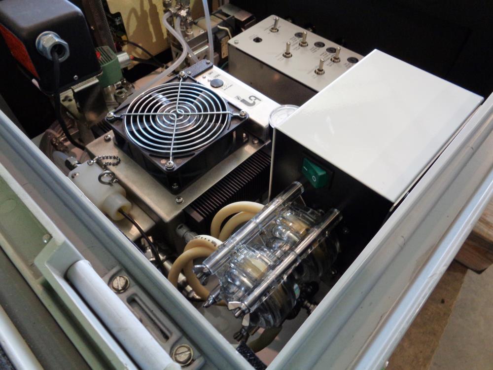 ROSEMOUNT MICROCEM SHS SAMPLE HANDLING SYSTEM W/ APW MCLEAN PROAIR