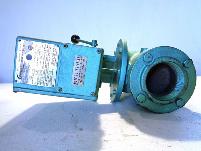 ECLIPSE 3" LOCKTITE SHUT OFF VALVE 212LT-IF-3