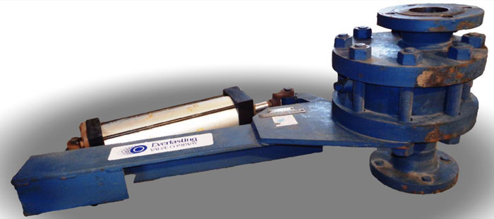 EVERLASTING 3" 150# TWO-WAY ACTUATED VALVE W/ AIR CYLINDER SP1571S 56