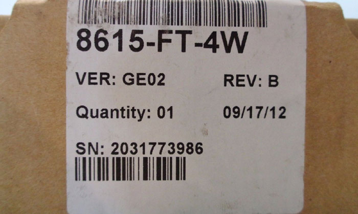 GE FIELD TERMINAL #8615-FT-4W FOR INTELLIGENT PLATFORMS **LOT OF (7)**
