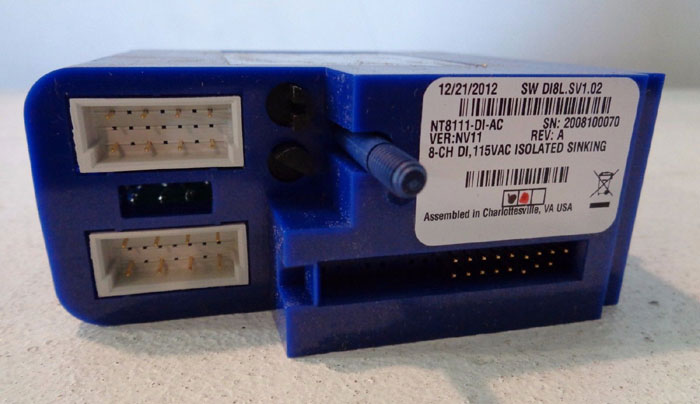 NOVATECH GE INTELLIGENT PLATFORMS 8111-DI-AC 8-CHANNEL DI DISCRETE INPUT