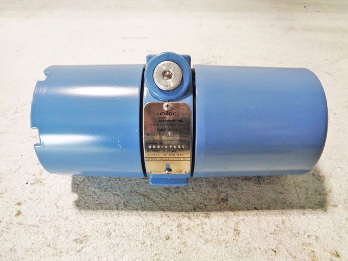 ROSEMOUNT UNILOC TWO-WIRE CONDUCTIVITY TRANSMITTER 1181T