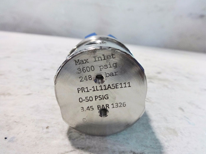 GO REGULATOR PRESSURE REDUCING CONTROL VALVE PR1-1L11A5E111