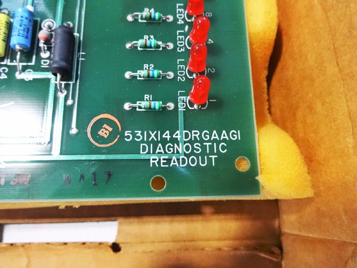 GE GENERAL ELECTRIC DIAGNOSTIC READOUT CIRCUIT BOARD 531X144DRGAAG1