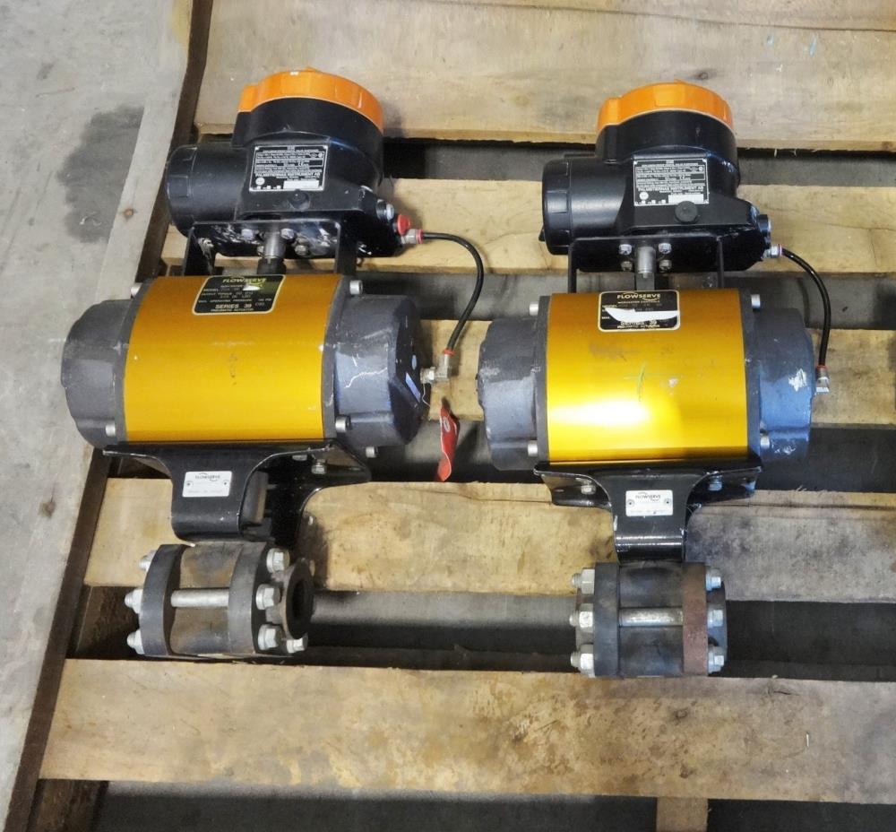 FLOWSERVE WORCESTER CONTROLS 1" ACTUATED BALL VALVE 259 39 SN R6 W ...