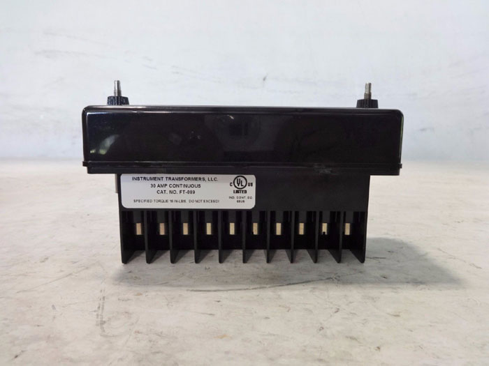 GE & INSTRUMENT TRANSFORMERS INC. FT TEST SWITCH FT-089 **LOT OF (3)**