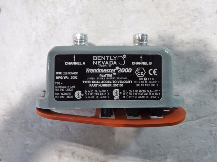 BENTLY NEVADA TRENDMASTER 2000 FLEXITIM PART# 200100