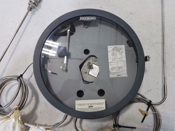 FOXBORO 12R CHART RECORDER 12R-SMB2/TA/TA