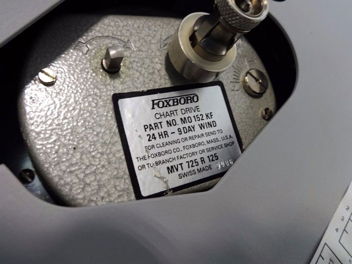 FOXBORO 12R CHART RECORDER 12R-SMB2/TA/TA