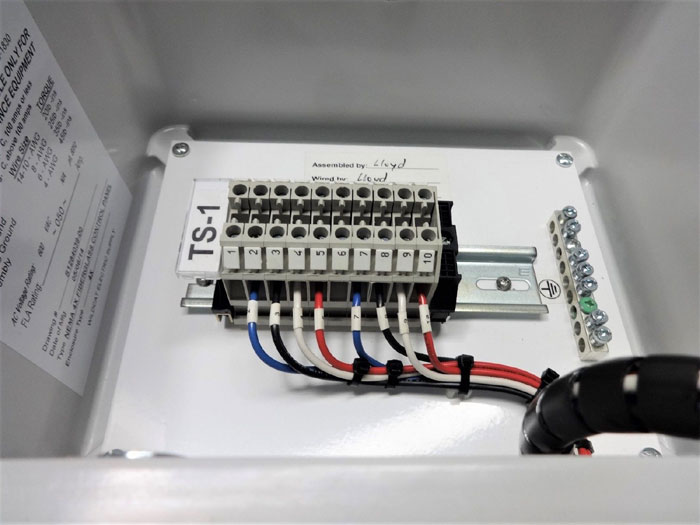 ALLIED MOULDED PRODUCTS NEMA 4X WALL MOUNT CONTROL PANEL ENCLOSURE AM1086RT