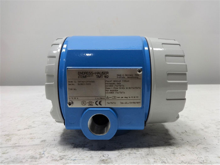 ENDRESS HAUSER ITEMP TMT162 TEMPERATURE FIELD TRANSMITTER TMT162-C2131KBKE