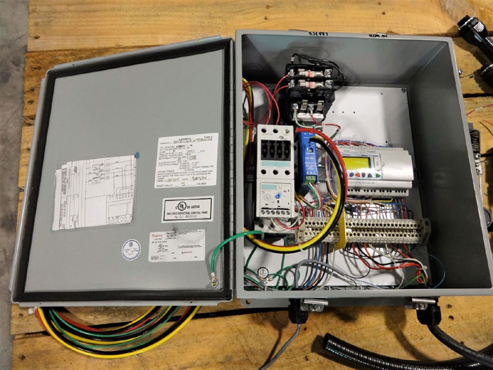 WASTEQUIP COMPACTOR PRECRUSHER TRANSDUCER CONTROLLER ASSY W/ HOFFMAN ...