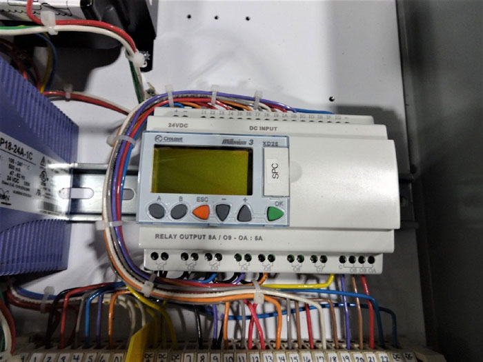 WASTEQUIP COMPACTOR PRECRUSHER TRANSDUCER CONTROLLER ASSY W/ HOFFMAN ...