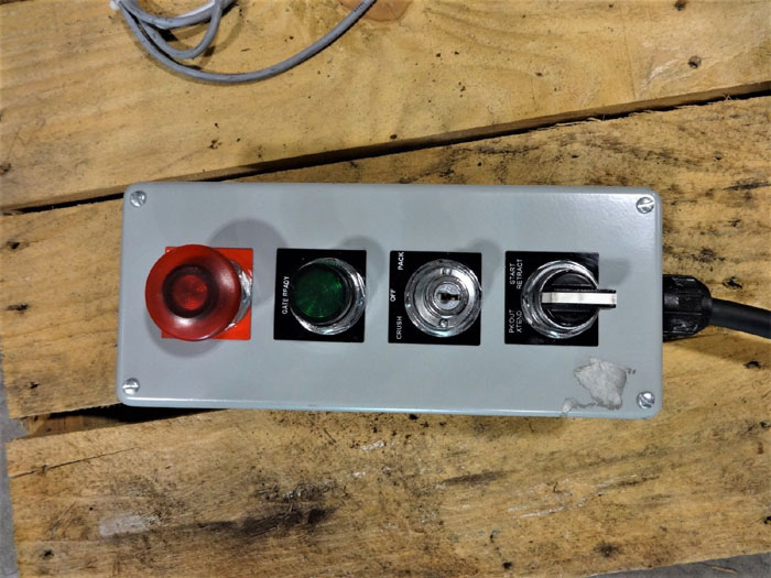 WASTEQUIP COMPACTOR PRECRUSHER TRANSDUCER CONTROLLER ASSY W/ HOFFMAN ...