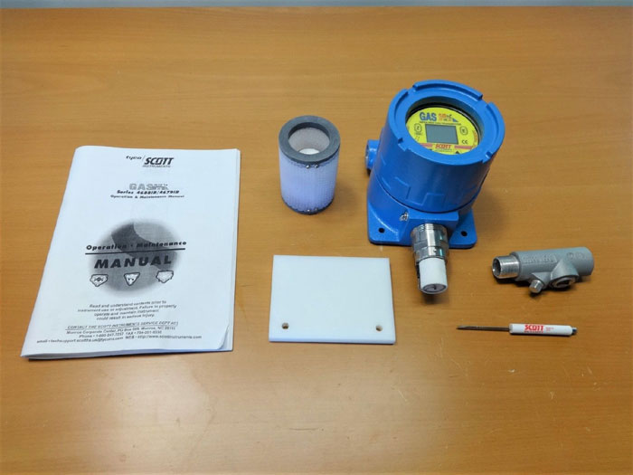 SCOTT INSTRUMENTS SERIES 4600-IR GAS PLUS INFRA-RED GAS TRANSMITTER
