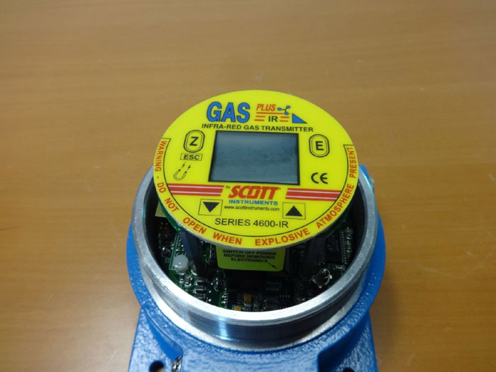 SCOTT INSTRUMENTS SERIES 4600-IR GAS PLUS INFRA-RED GAS TRANSMITTER