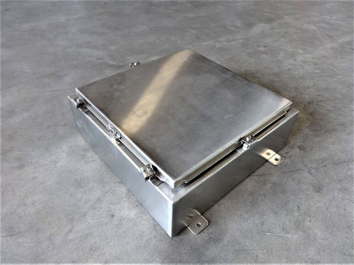 HUBBELL WIEGMANN 20x20x6 INDUSTRIAL STEEL CONTROL PANEL ENCLOSURE ...