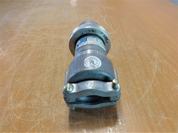 KILLARK WP-304-E2345S PIN & SLEEVE RECEPTACLE PLUG 600V, 30A, 1HP, 3W, 4P