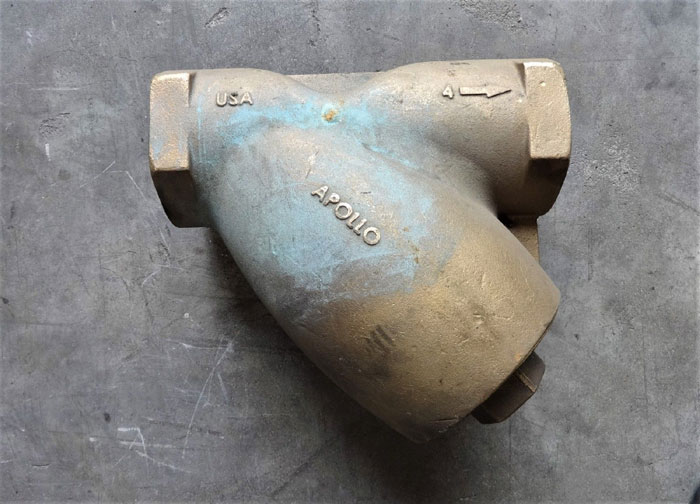 APOLLO 4" NPT BRONZE Y-STRAINER / WYE-STRAINER 400 CWP