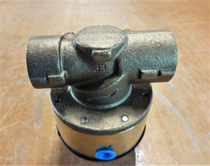 LOT OF (2) CLA-VAL 1/2" NPT POWERTROL BRASS VALVE 100-02-177B