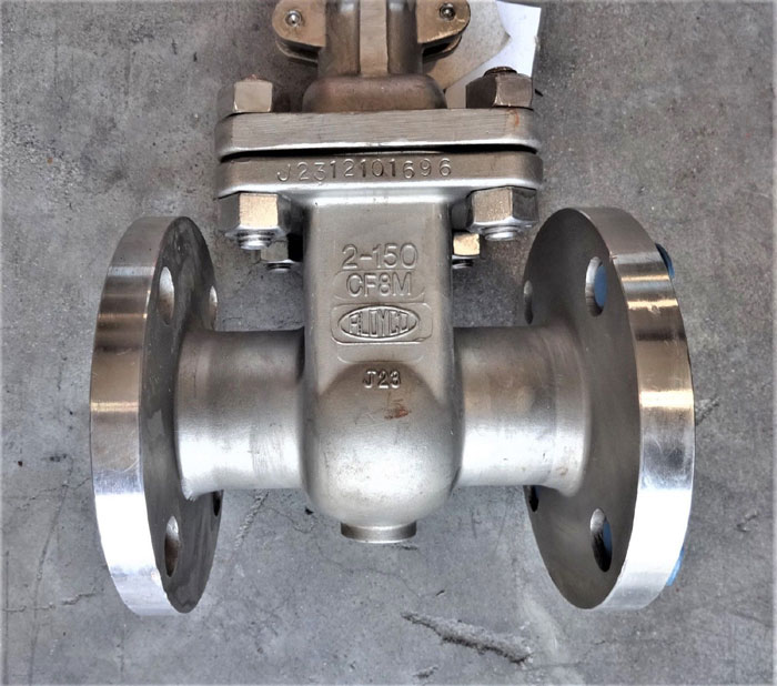 ALOYCO 2" 150# CF8M GATE VALVE 117F