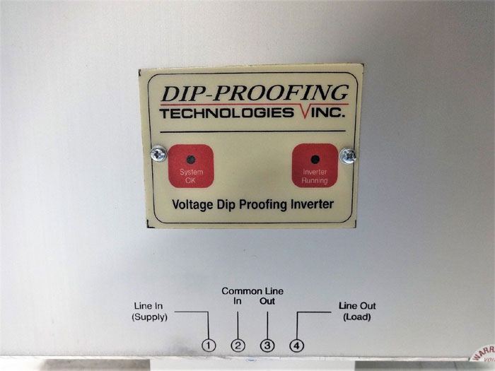 MEASURELOGIC VOLTAGE DIP-PROOFING INVERTER DPI54L 33mF 120V 2A